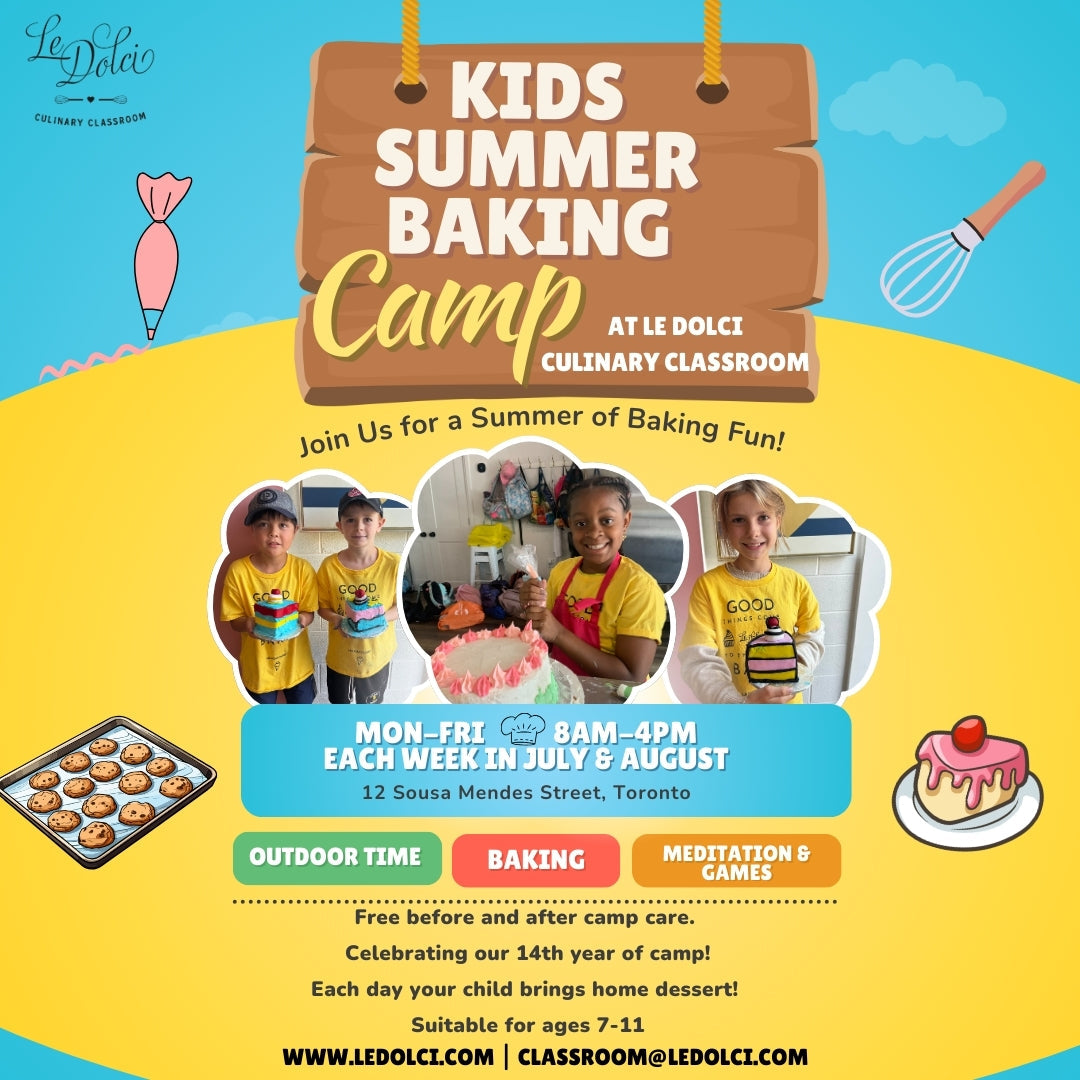 🌟 OUR SUMMER BAKING CAMP 2025 CURRICULUM IS HERE! 🌟⁠ – Le Dolci