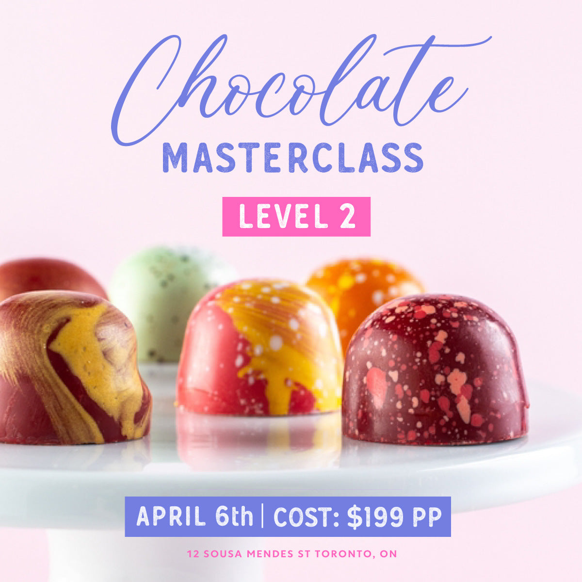 Lisa's Top Picks for April Baking & Chocolate Classes – Le Dolci
