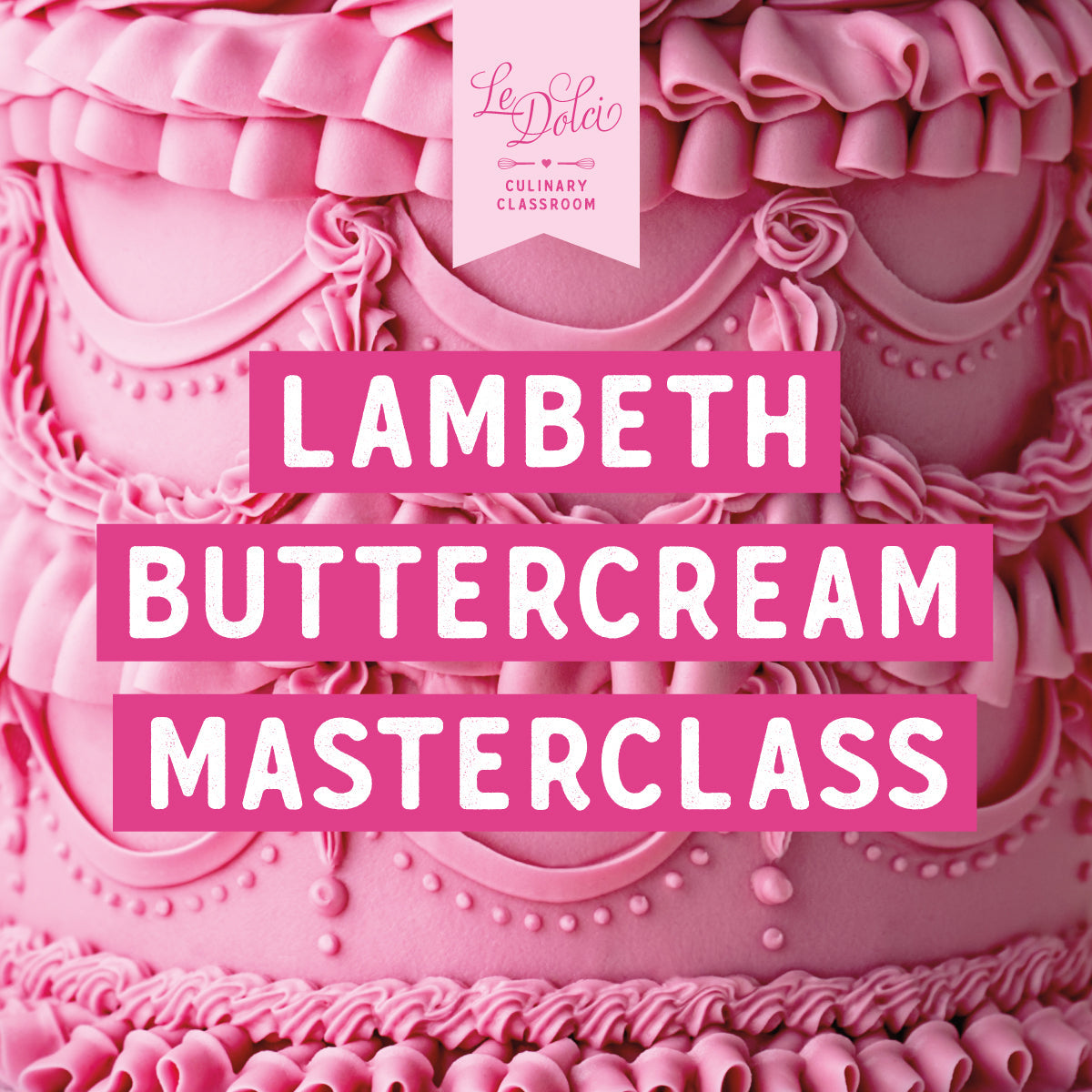 Learn to Decorate The Lambeth Cake Decorating Method with us – Le Dolci